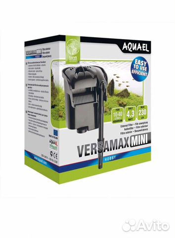 Внешний фильтр aquael versamax mini для аквариума