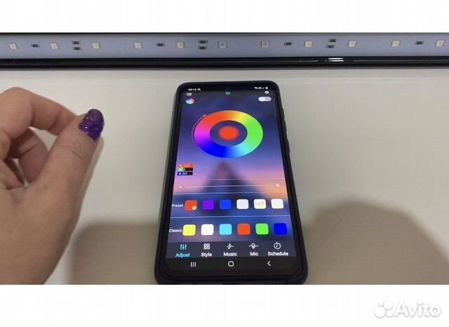 Светильник для подсветки рыбы