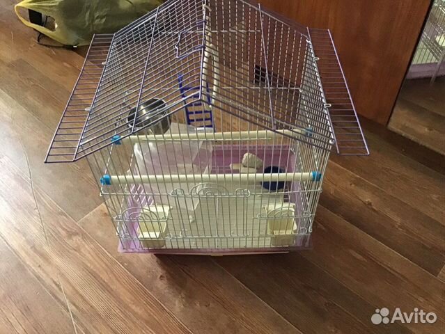 Клетка для попугаев (полный комплект)