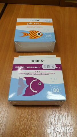 Тест pH, для измерения уровня кислотности воды