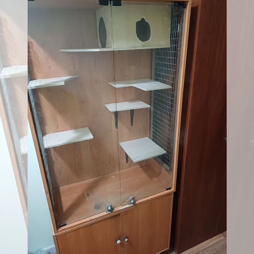 Витрина для шиншил и других грызунов
