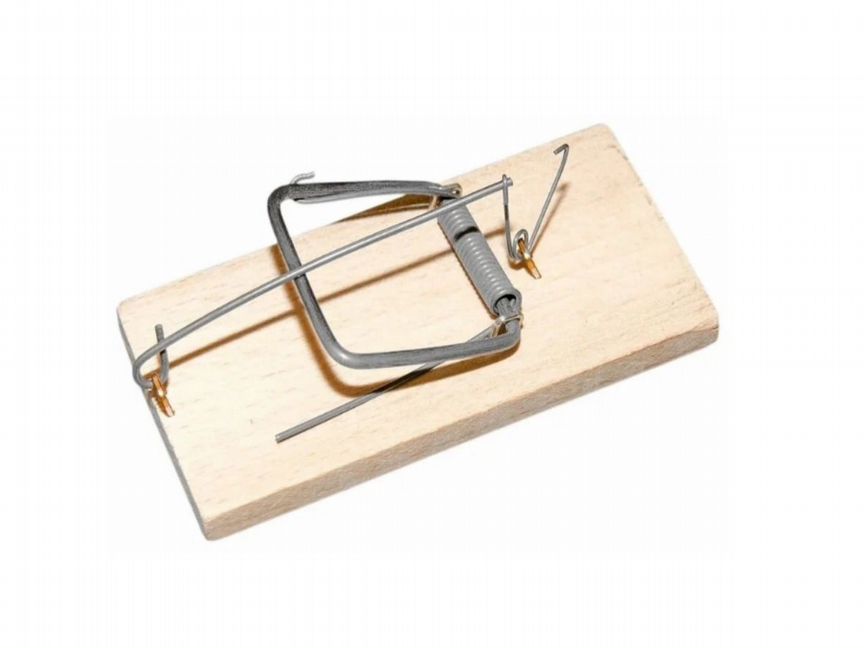 Крысоловка-давилка (деревянная)