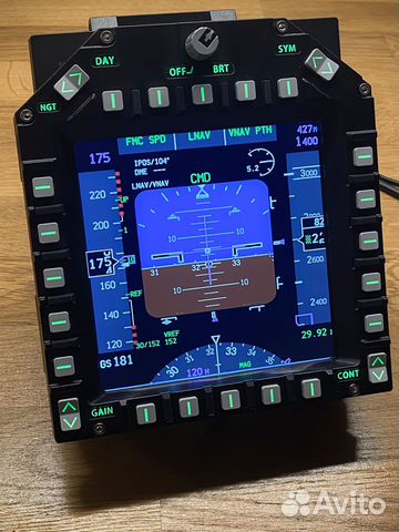 Winwing MFD IPS USB 3.0 дисплей F18 в сборе новый купить в Кудрово с ...