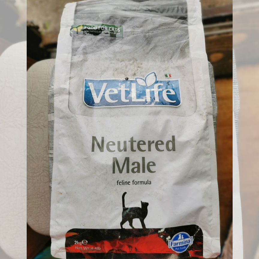 Корм для кошек vetlife Neutered Male