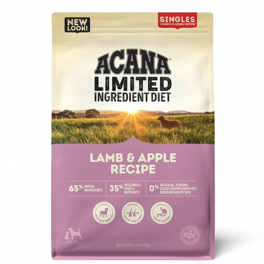 Acana grass fed lamb 11.4кг