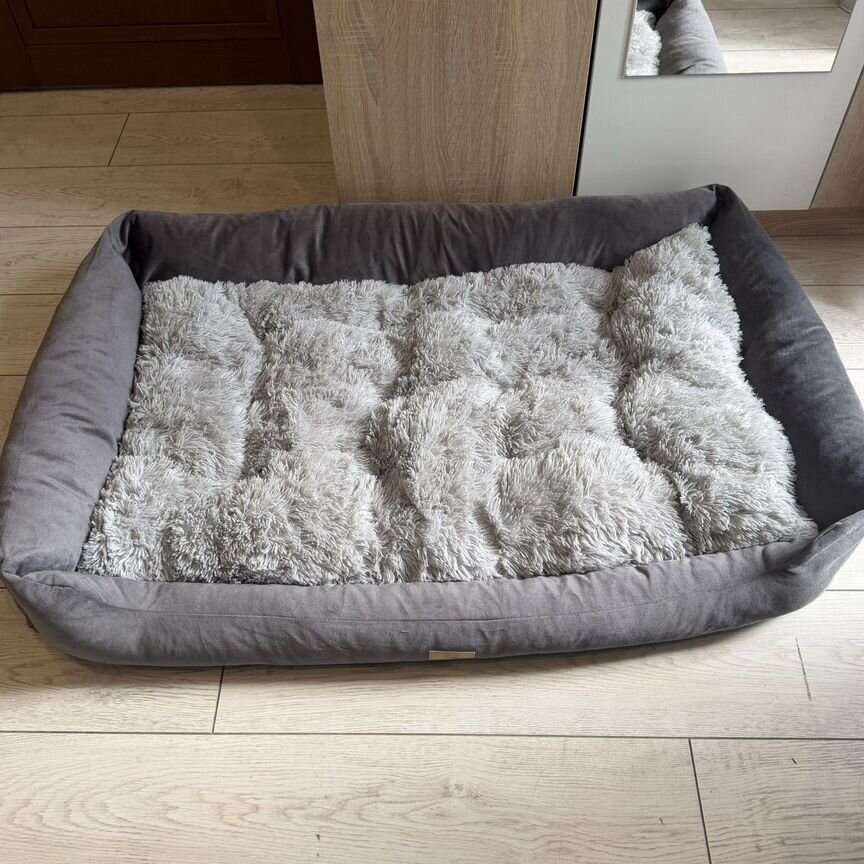 Лежанка для средних и крупных собак 100х70х20 см