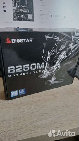 Материнская плата Biostar b250mhc 1151 купить в Москве | Электроника ...
