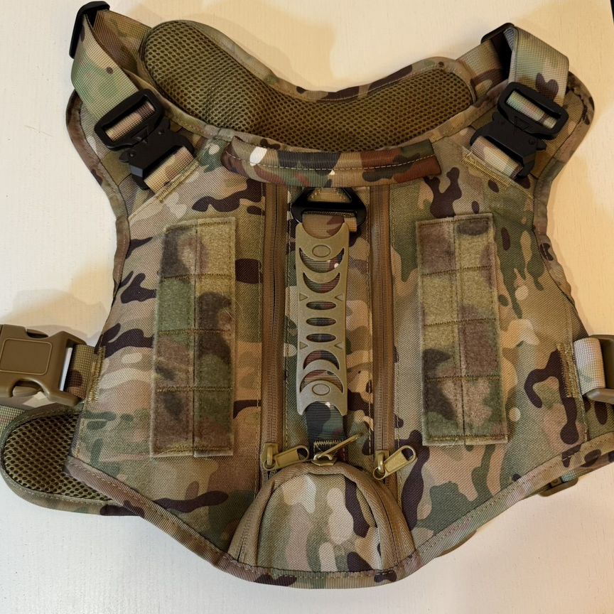 Тактическая шлейка для собак