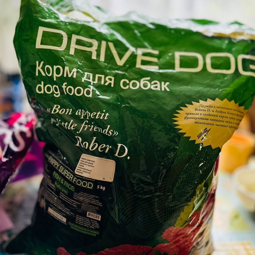 Корм для собак Drive dog