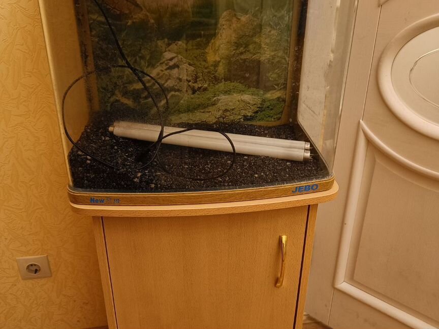 Аквариум jebo r352 с тумбой
