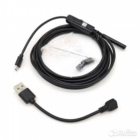 USB эндоскоп для Android смартфона AN98A (черный) купить в Москве ...