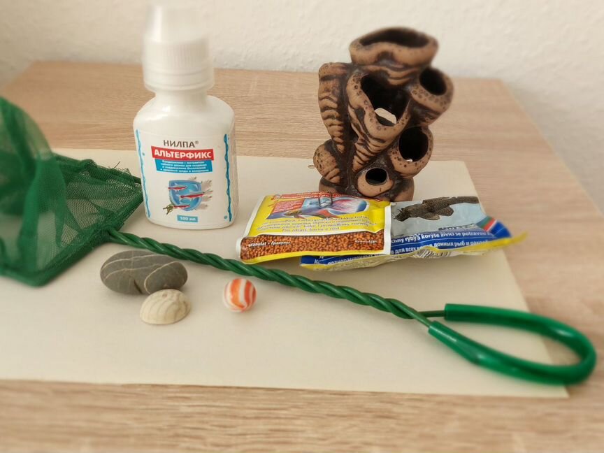 Для аквариума для рыб корм камни сачок tetra нилпа