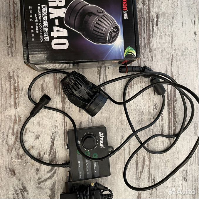 Помпа течения atman rx 40