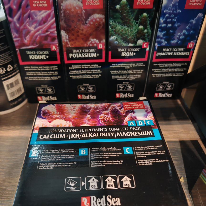 Добавки для морского аквариума Red Sea