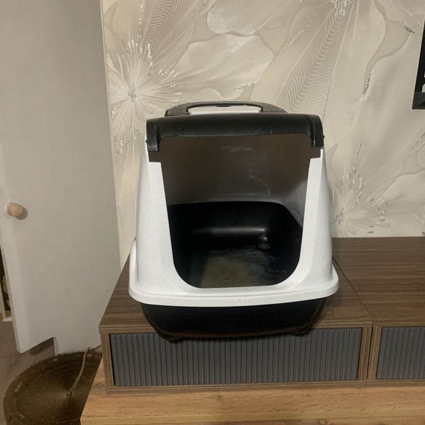 Туалет домик для кошек