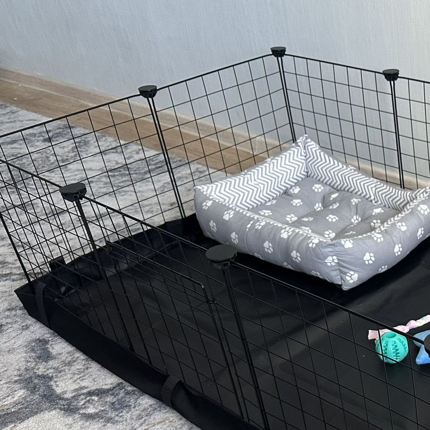 Лежанка, вальер и пол для вальера