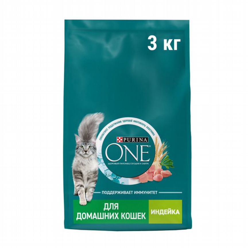 Сухой корм Purina one для кошек 3кг
