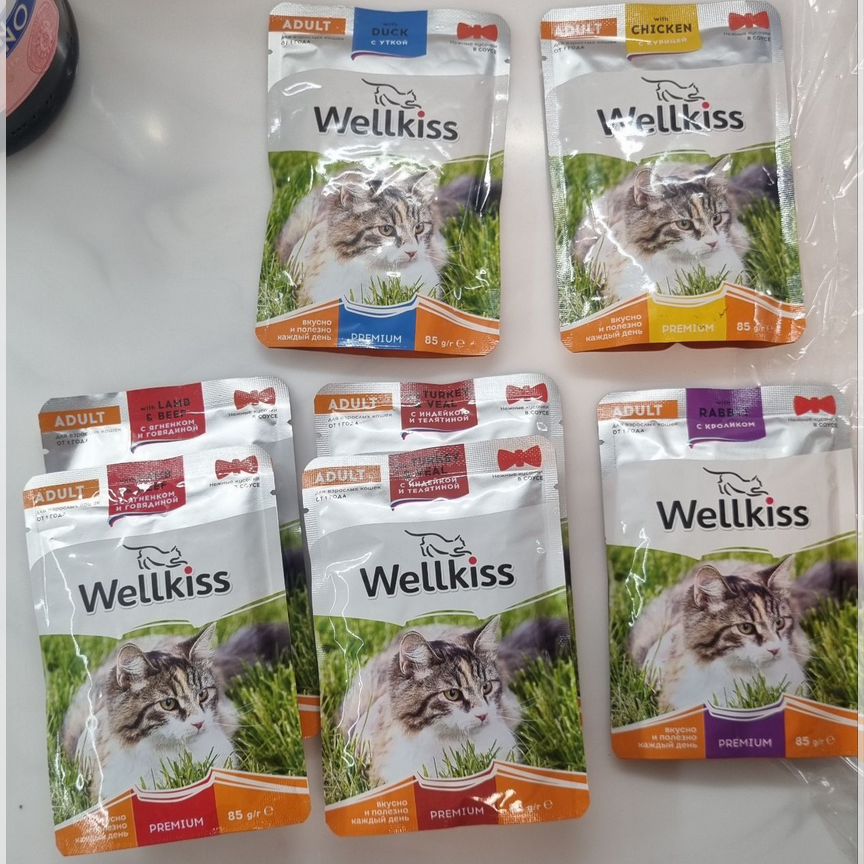 Корм для кошек Wellkiss, Murmix, Felix