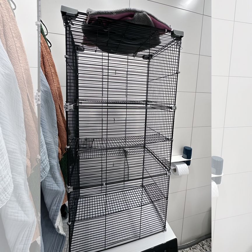 Клетка для шиншиллы бу