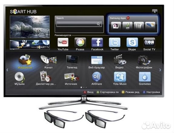 Телевизор Samsung smart tv 65 с функцией 3D купить в Самаре ...
