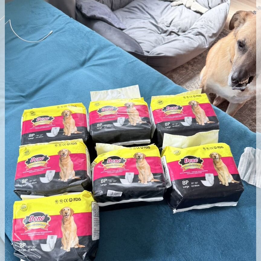 Пояс доя кобелей одноразовый 56шт