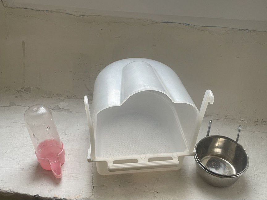 Ванночка качели поильник кормушка