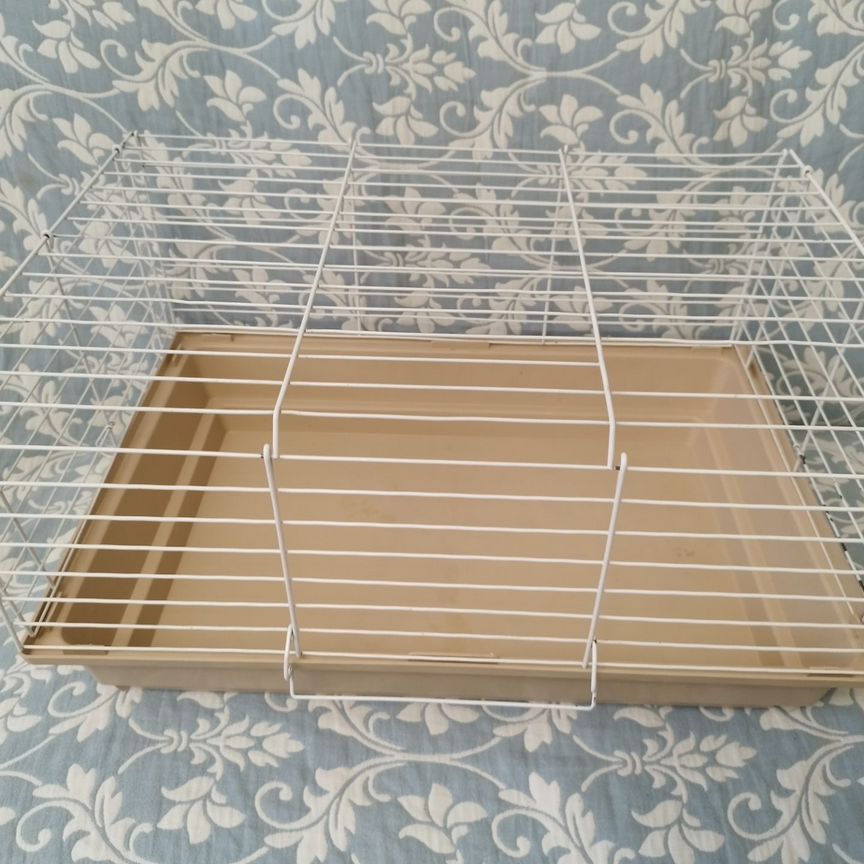 Клетка 58*40, кормушка, поилка