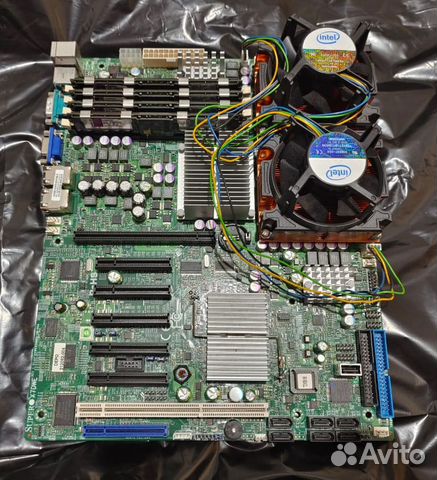 Серверная Мат. плата на Intel 771 Supermicro X7DWE купить во ...
