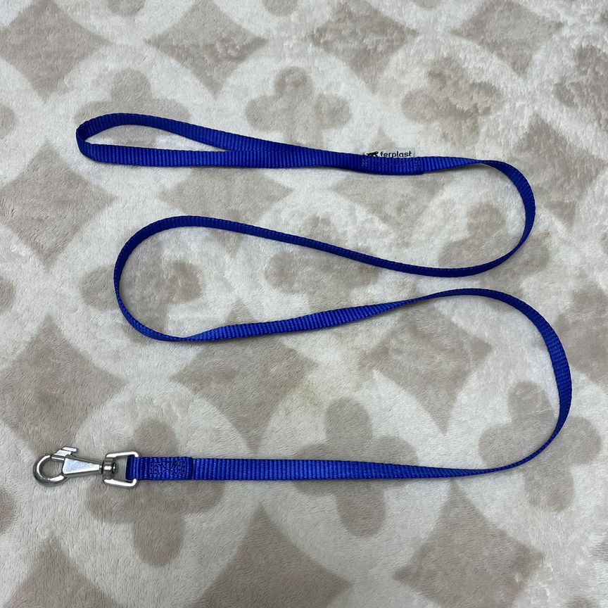 Поводок для собак ferplast 120 см синий
