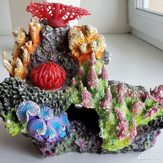 Брендовый коралловый риф 26х20х21см