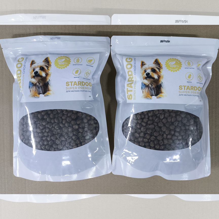 Корм для собак stardog, Набор 2х1 кг. суперпремиум