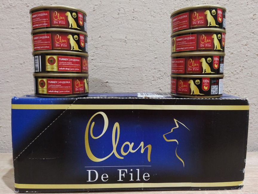Clan De File влажный корм для собак
