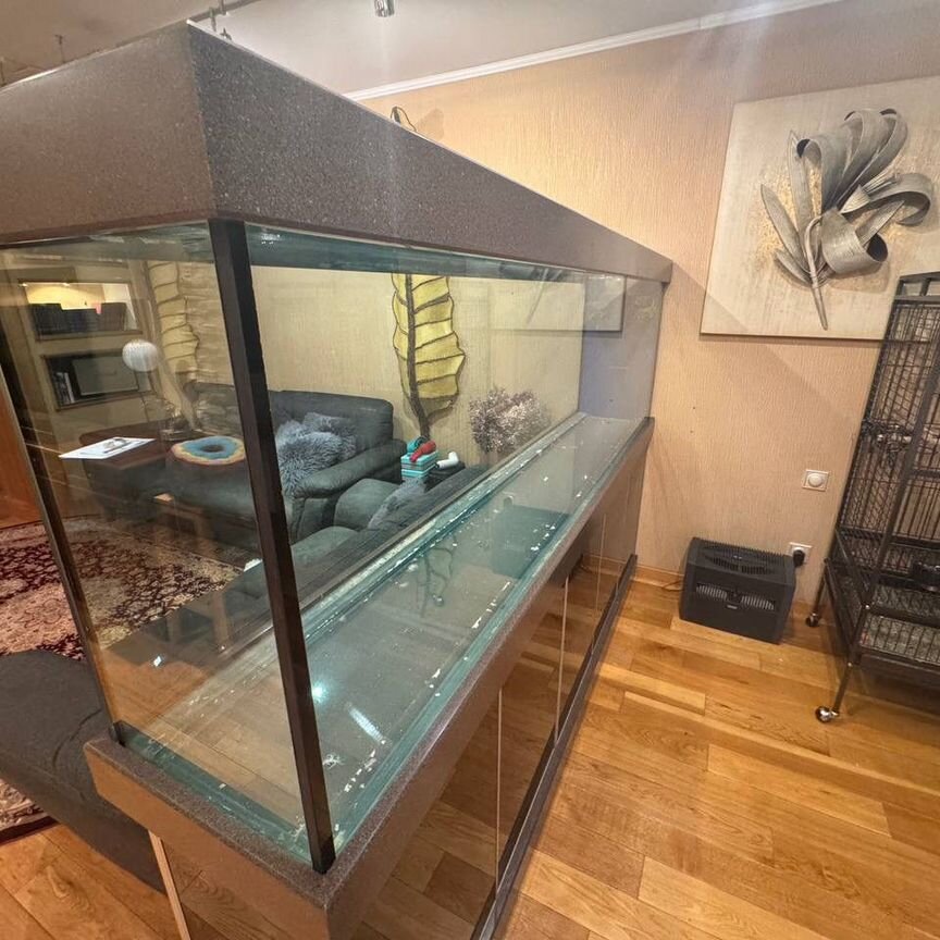 Аквариум с тумбой 500 литров