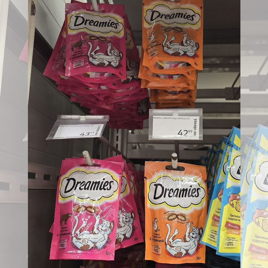 Кошачий корм Dreamies