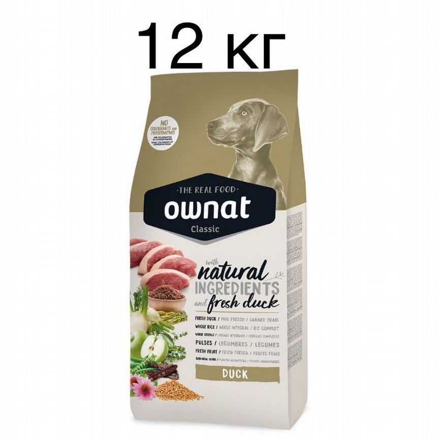 Сухой корм для собак Ownat 10 кг
