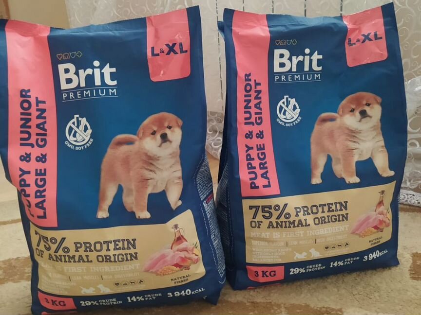 Корм для собак Brit для щенков