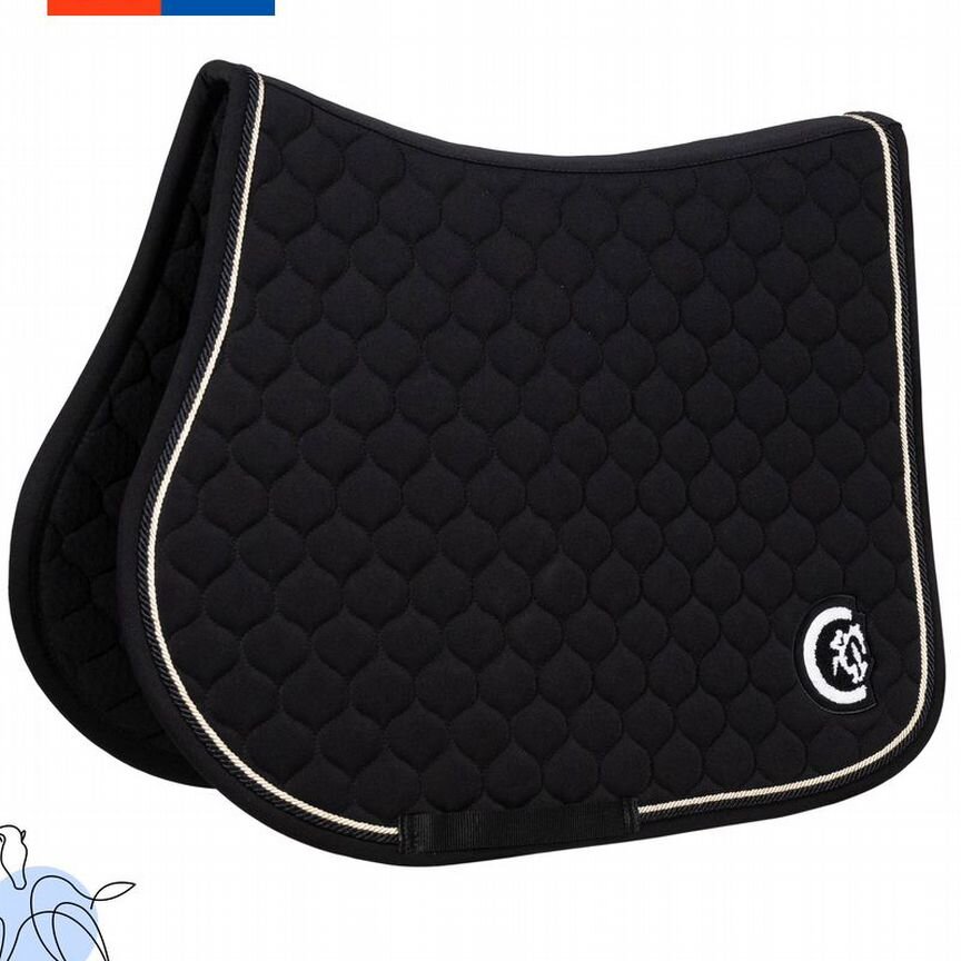 Вальтрап Onion quilt 3D logo Конкур от Kentucky - Черный