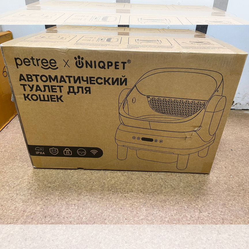 Новый Автоматический лоток для кошек petree 5 wifi