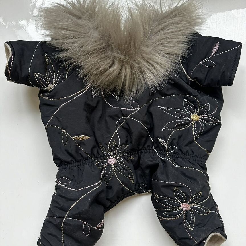 Комбинезон зимний на маленькую собаку