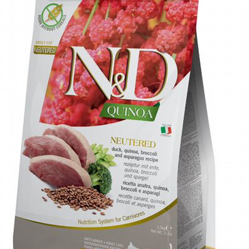 Farmina N&D quinoa duck quinoa 1.5кг