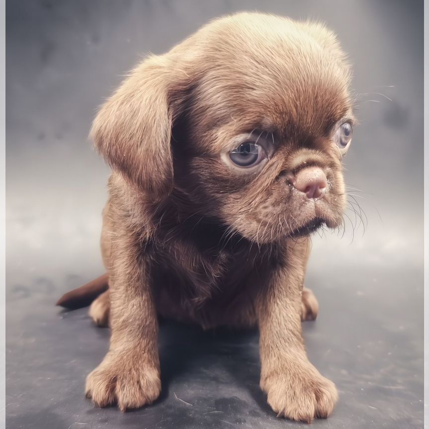 Пти-брабансон, щенок