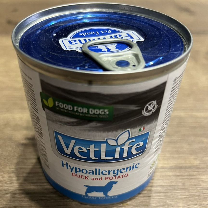 Корм для собак farmina vetlife hypoallergenic