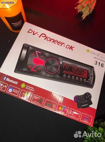 Магнитола Pioneer 316 с bluetooth купить в Ставрополе | Авито