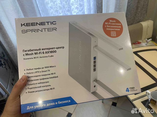 Роутер Keenetic Sprinter (KN-3710) купить в Москве | Электроника | Авито