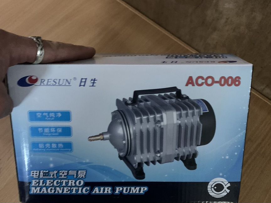 Компрессор поршневой Resun ACO 006 плюс помпа