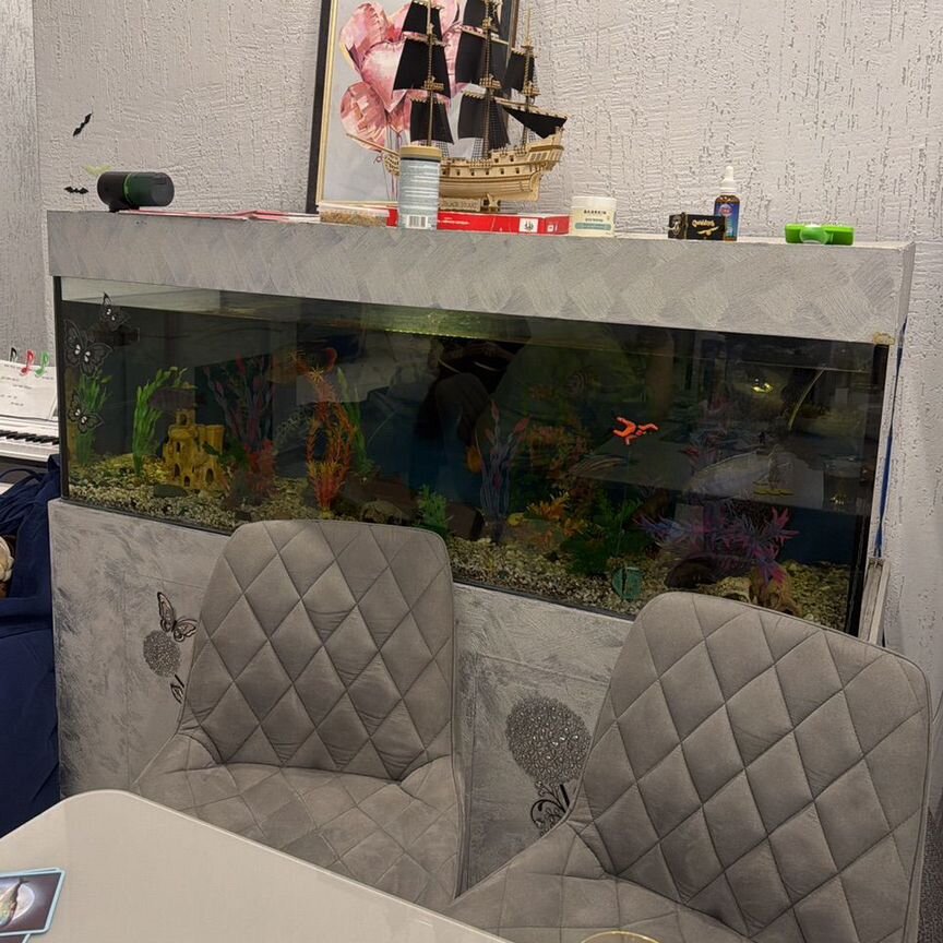 Аквариум 500 литров с тумбой