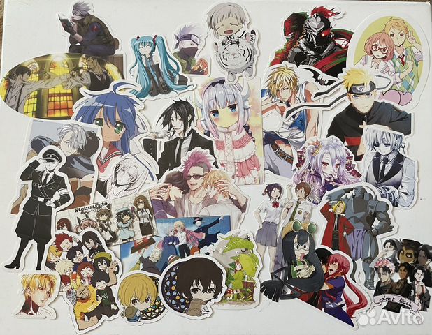 Аниме - наклейки, открытки купить в Химках | Хобби и отдых | Авито