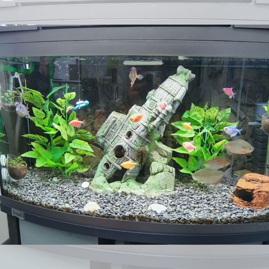 Декорации для аквариума. Подводная лодка