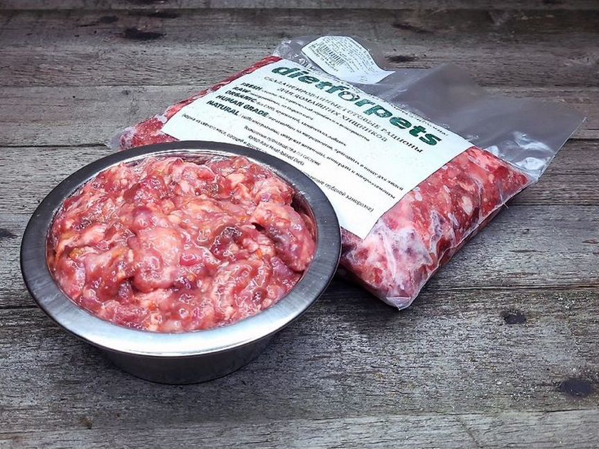 Мясной рацион "Фаворит" (ягненок, тыква), 0,700 кг