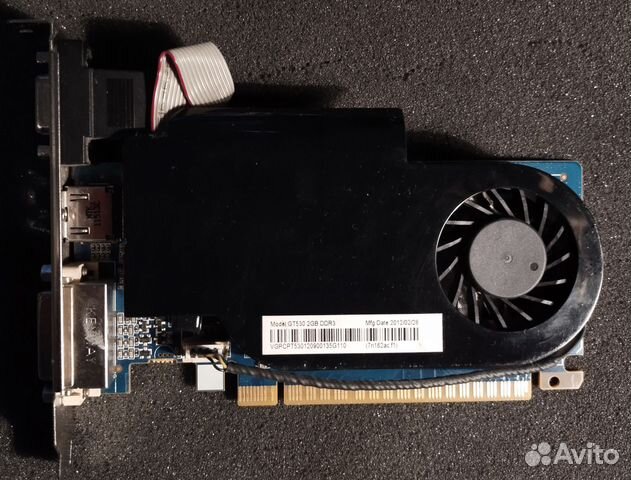 Видеокарта для компьютера PCIe16x 2Gb купить в Москве | Электроника | Авито
